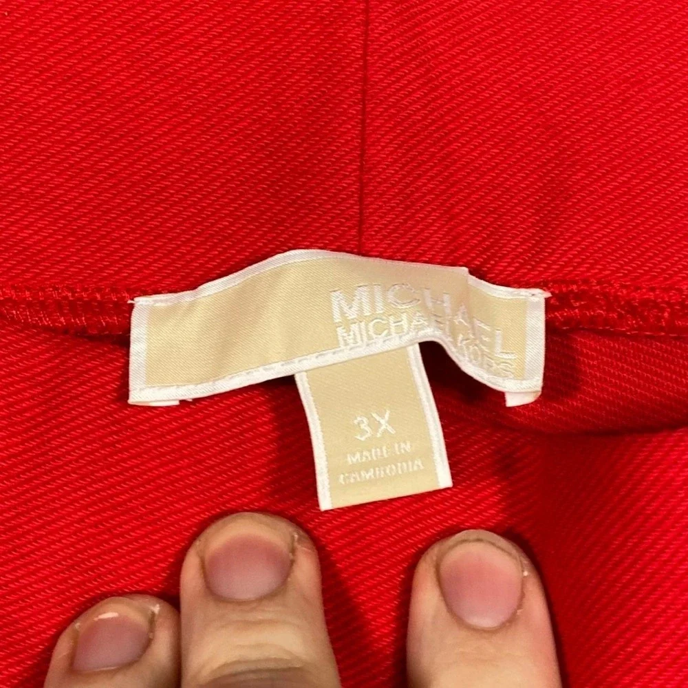 MICHAEL Michael Kors | Pants & Jumpsuits | Michael Kors Scarlet Red ...